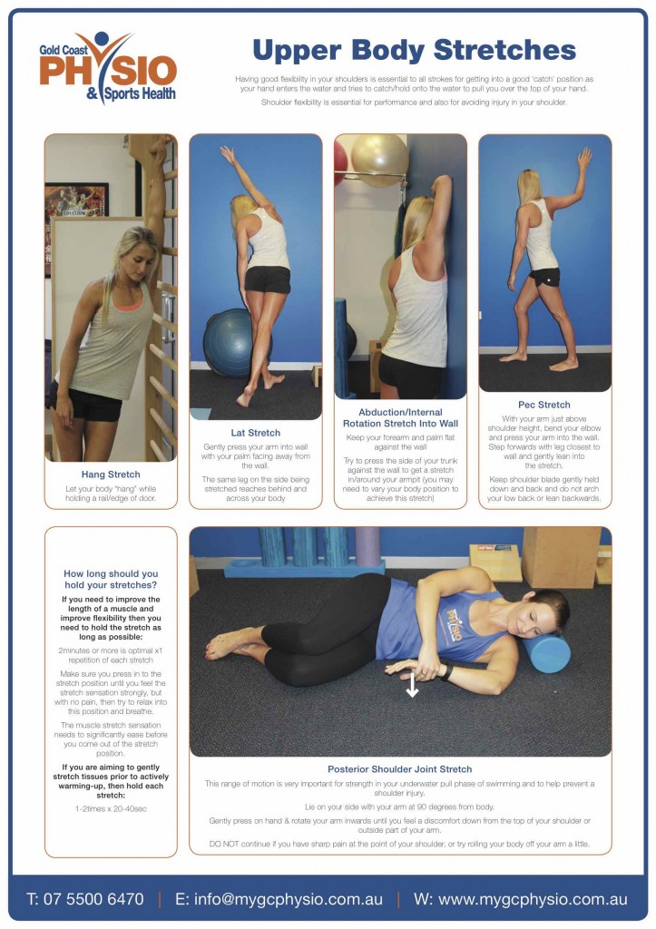 Upper Body Stretches | Gold Coast Physio & Sports Health | Ashmore ...