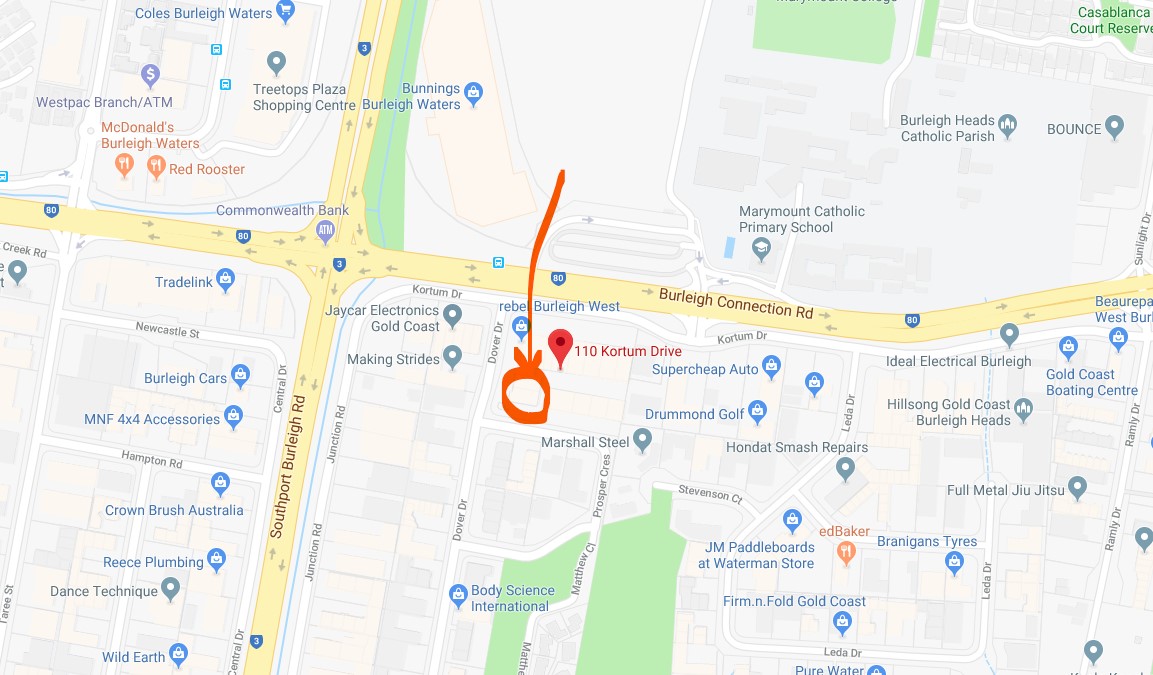 new burleigh clinic 110 Kortum Drive | Gold Coast Physio & Sports ...