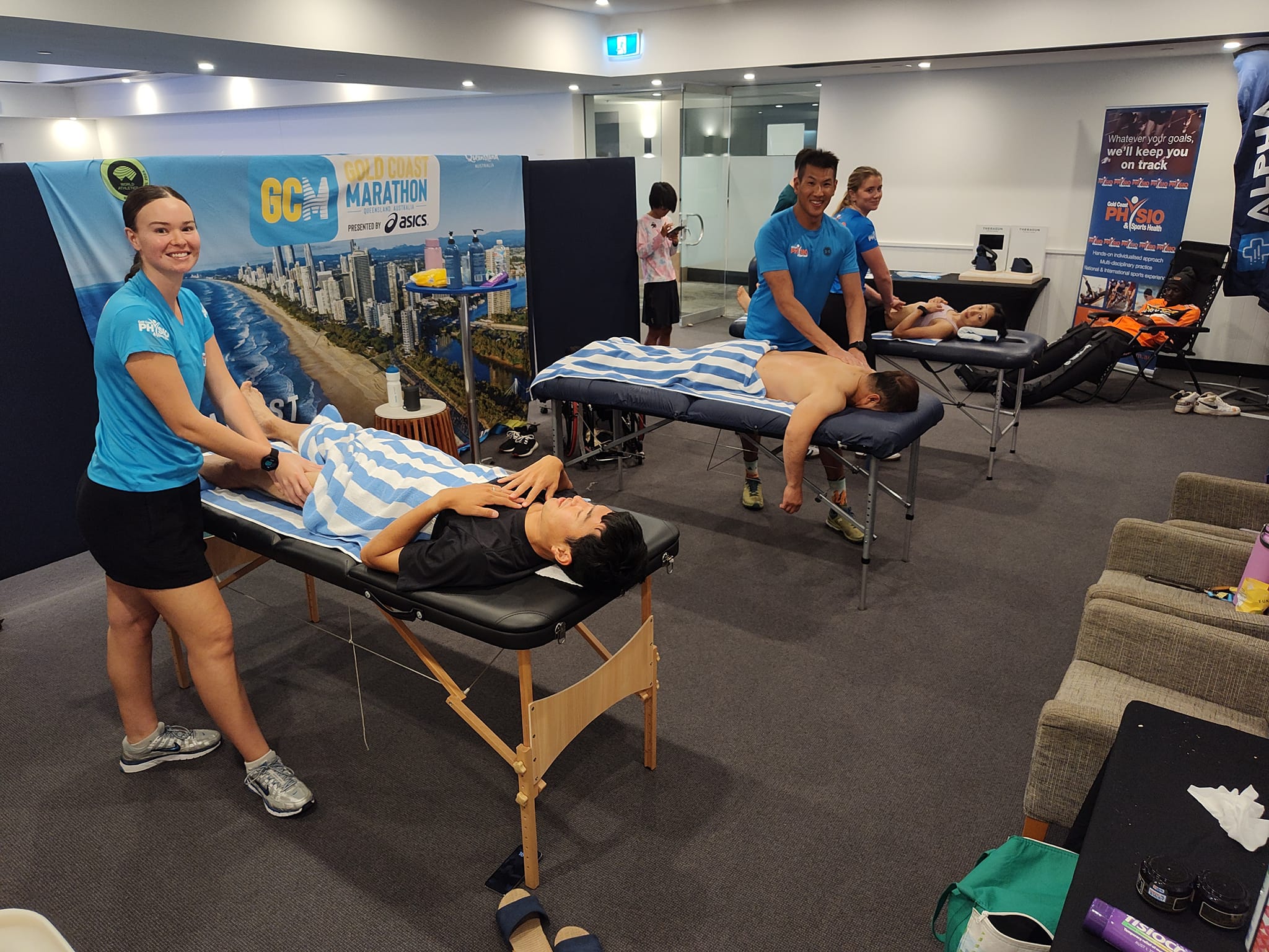 gc marathon team massage | Gold Coast Physio & Sports Health | Ashmore & Burleigh